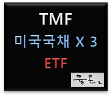TMF ETF 분석 (미국국채 X 3배, 주가, TLT와 비교, 향후전망)